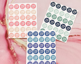 Iep Planner Stickers | Etsy