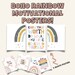 BOHO Rainbow Speech Room Décor Modern Theme Digital Download - Etsy