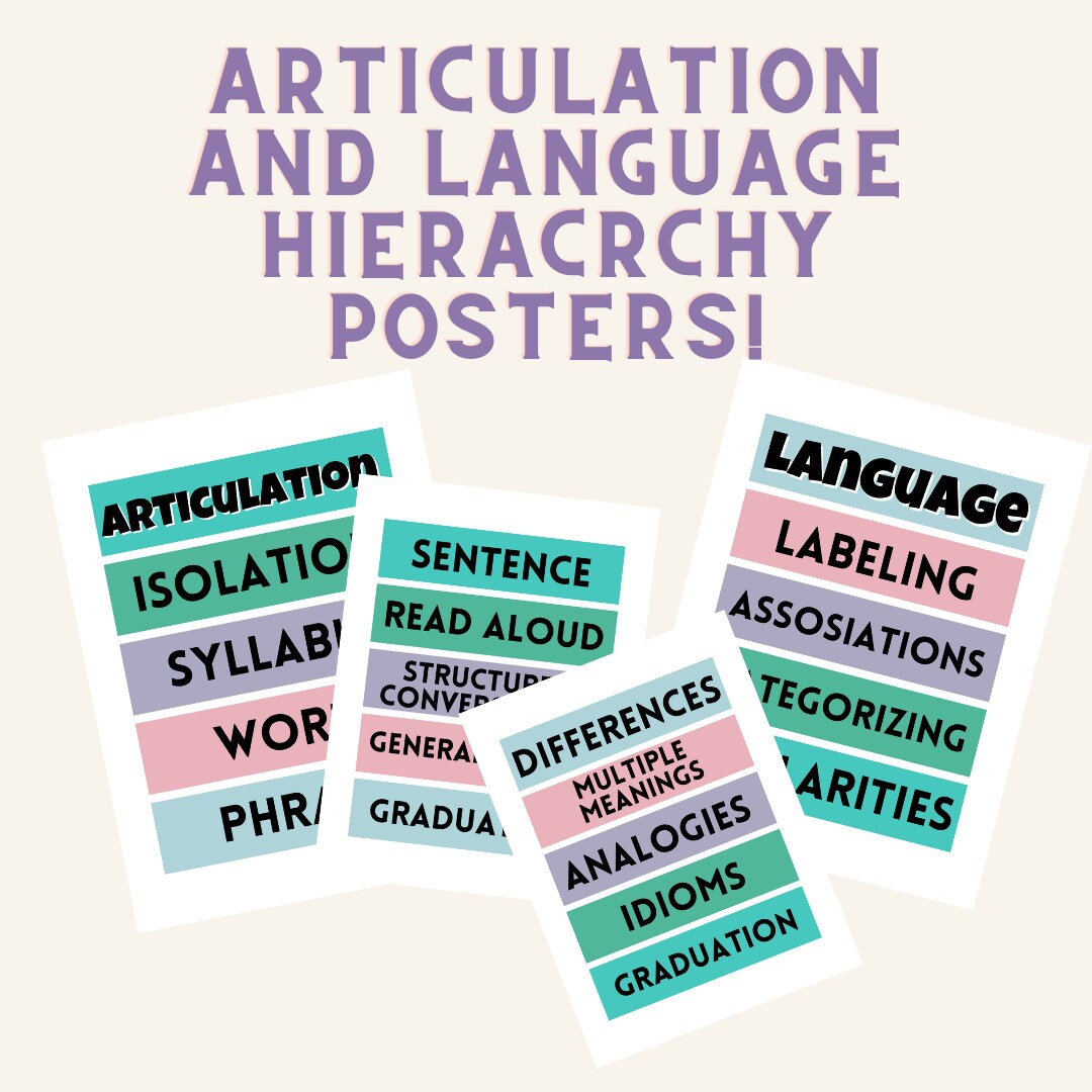 Speech Room Décor Cotton Candy Color Theme Pastel Theme - Etsy