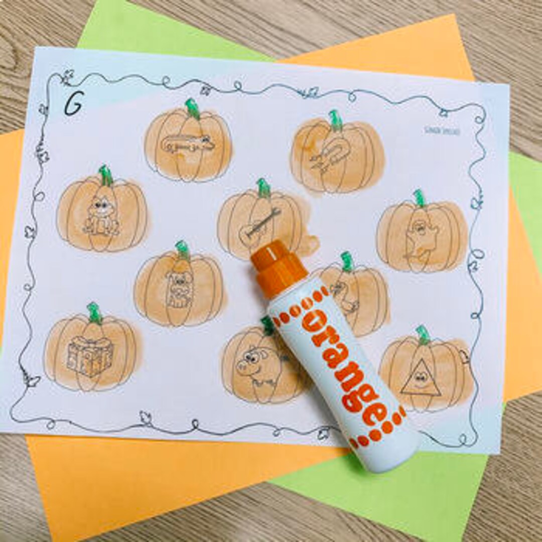 Pumpkin Fall Articulation Coloring Sheets | Speech Therapy | Home ...