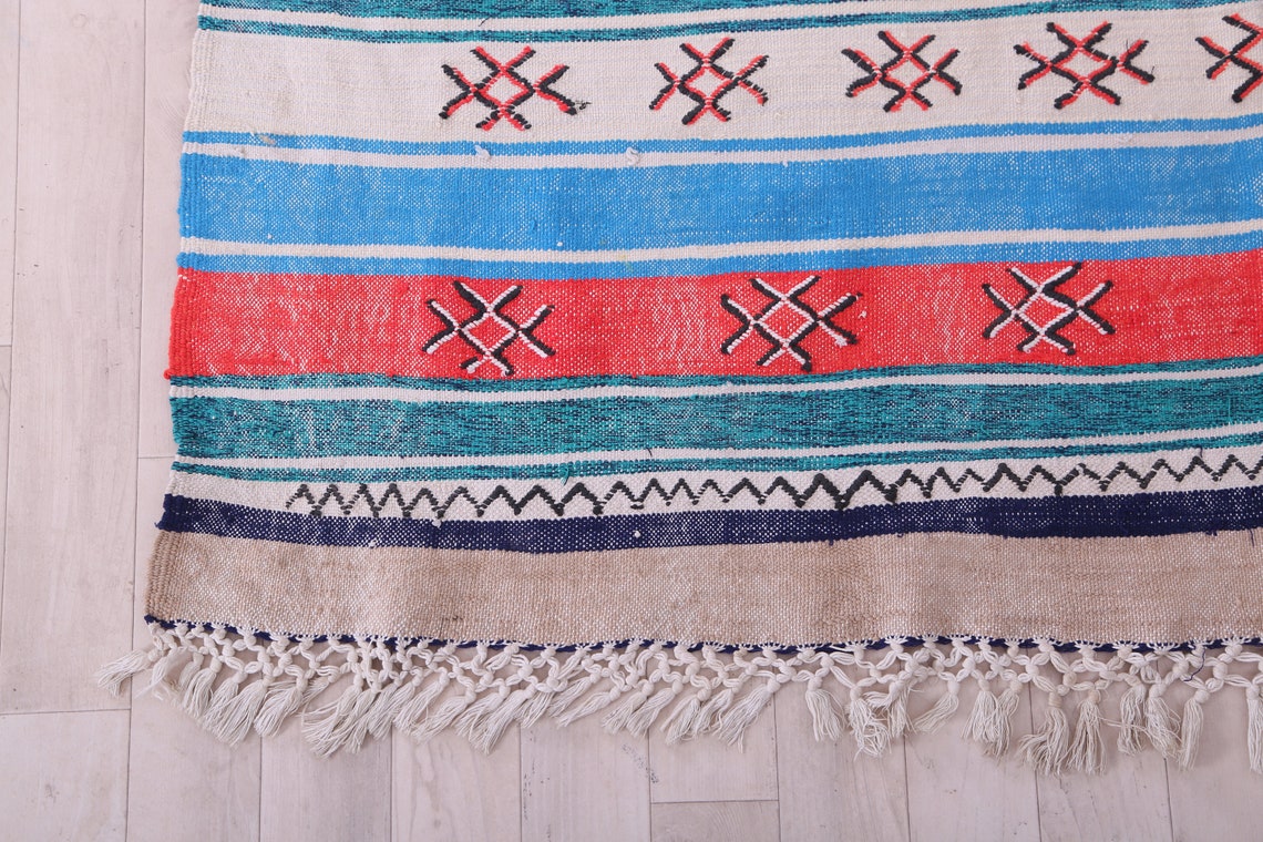 Moroccan Kilim,berber Design Kilim,handwoven Kilim,handmade Flat Woven ...