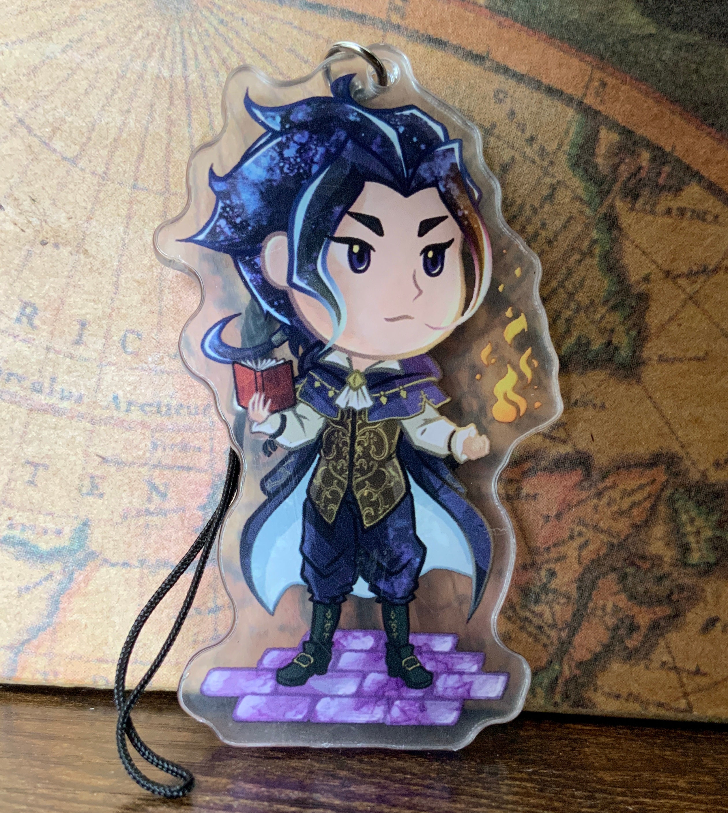 Keychain Octopath Traveler / Cyrus Therion Alfyn Primrose Ophilia ...