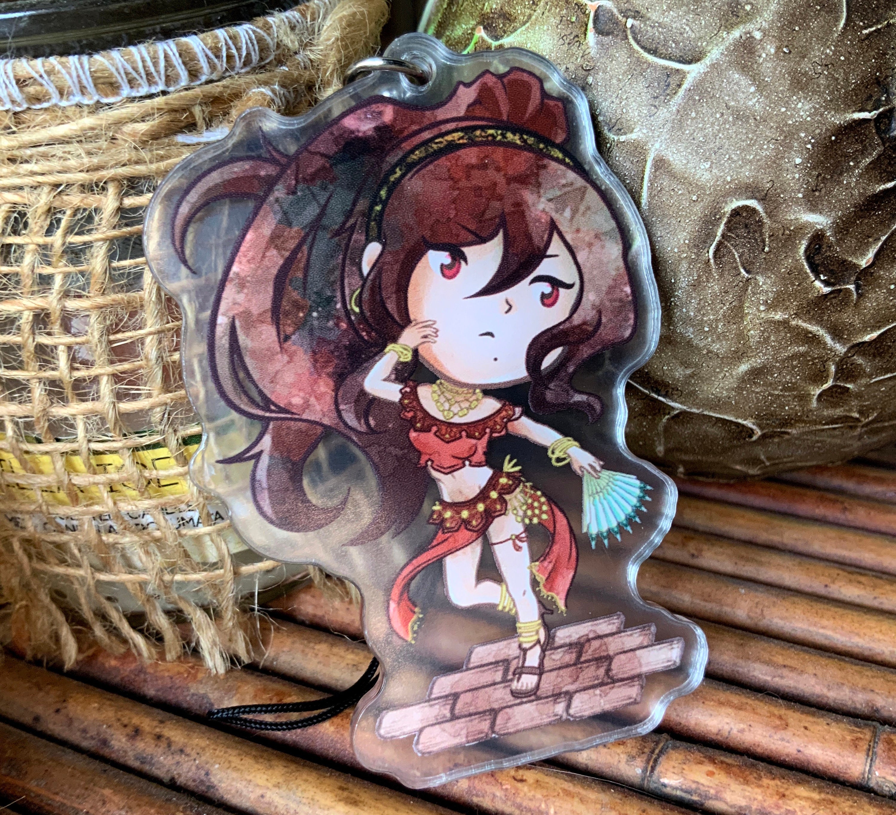 Keychain Octopath Traveler / Cyrus Therion Alfyn Primrose Ophilia ...