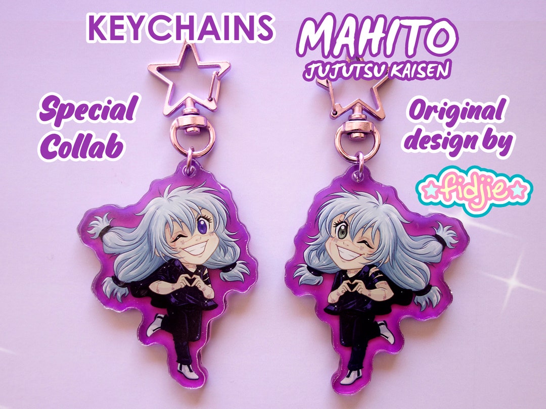 Keychains JJK Mahito SPECIAL COLLAB With Fidjie - Etsy