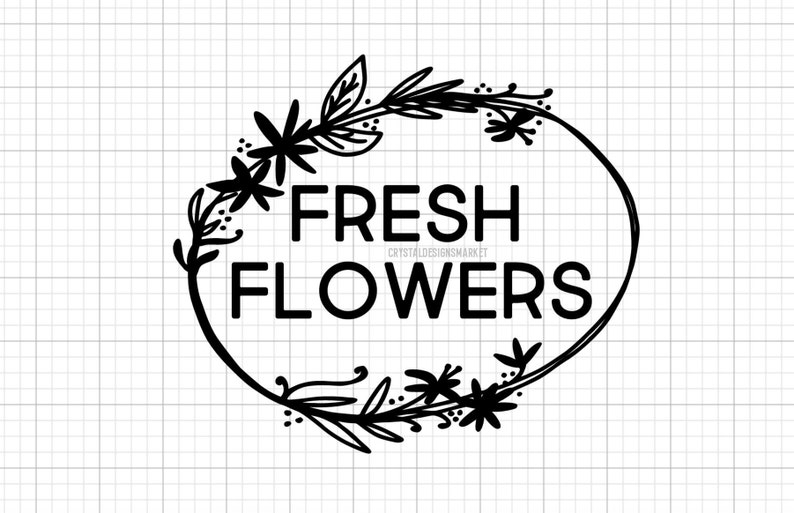 Fresh Flowers SVG Bundle - Etsy