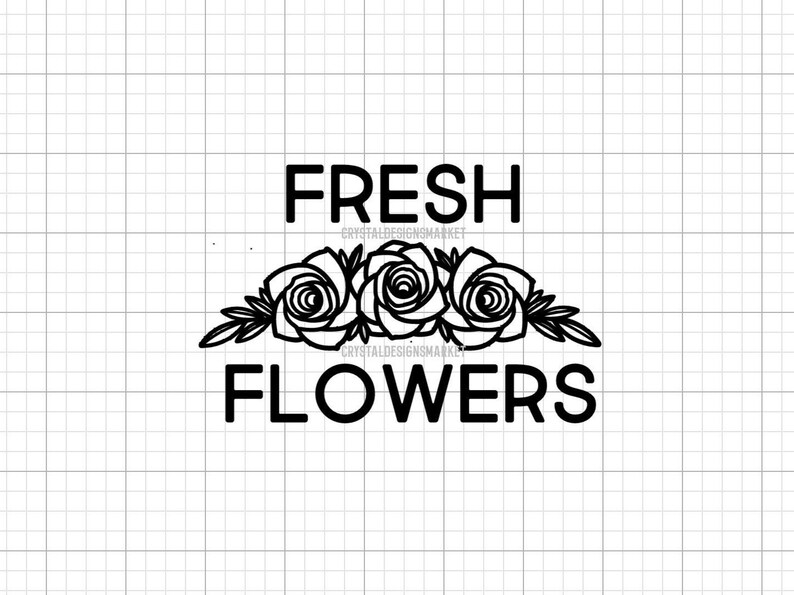 Fresh Flowers SVG Bundle - Etsy
