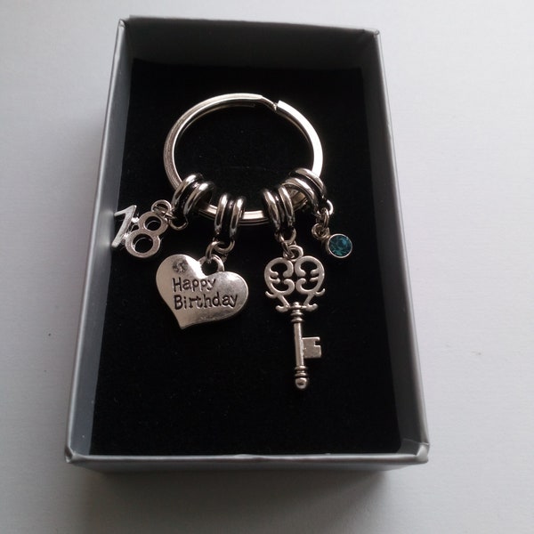 40th Birthday Key Ring - Etsy UK