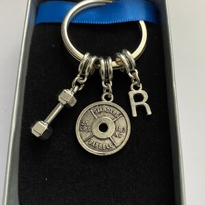 Gym Gift Weight Dumbbell Keyring Gym Keyring Body Builder Gym Gift ...