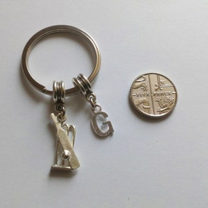 Cricket Initial Keyring Cricket Gift Cricket Fan Keyring - Etsy UK