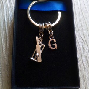 Cricket Initial Keyring Cricket Gift Cricket Fan Keyring - Etsy UK