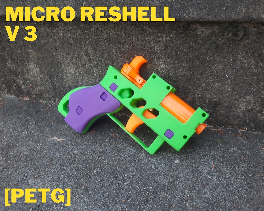 Xshot Micro Blaster Reshell V1 [PETG] by Genco - Etsy