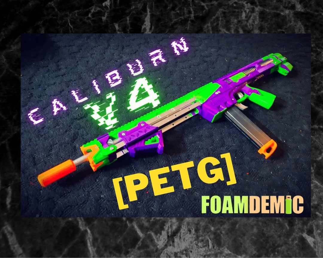 Caliburn V4 Full Build by Foamdemic Captain Slug PETG - Etsy