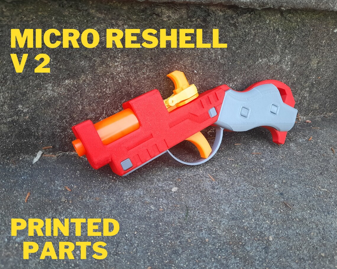 Gencomegawerks Xshot Micro Blaster Reshell V2 - Etsy