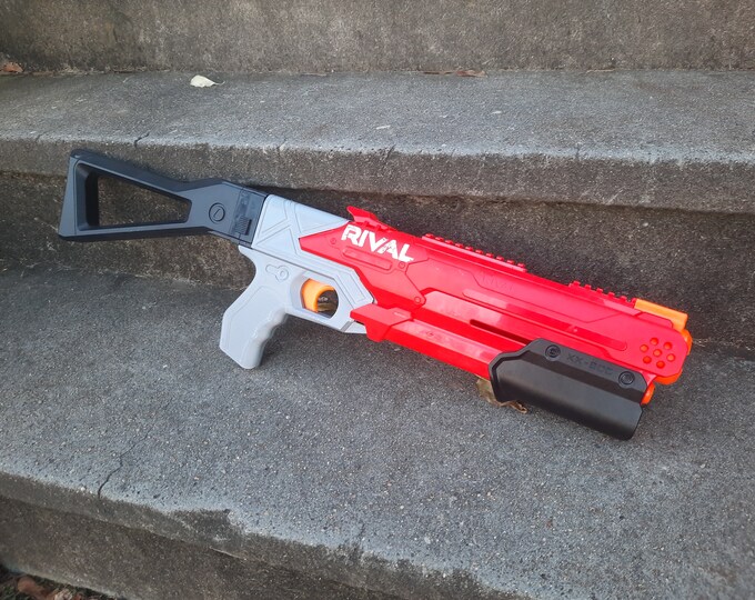 Modded SUPER TAKEDOWN XX-800 - Nerf Rival Blaster With K25 Spring ...