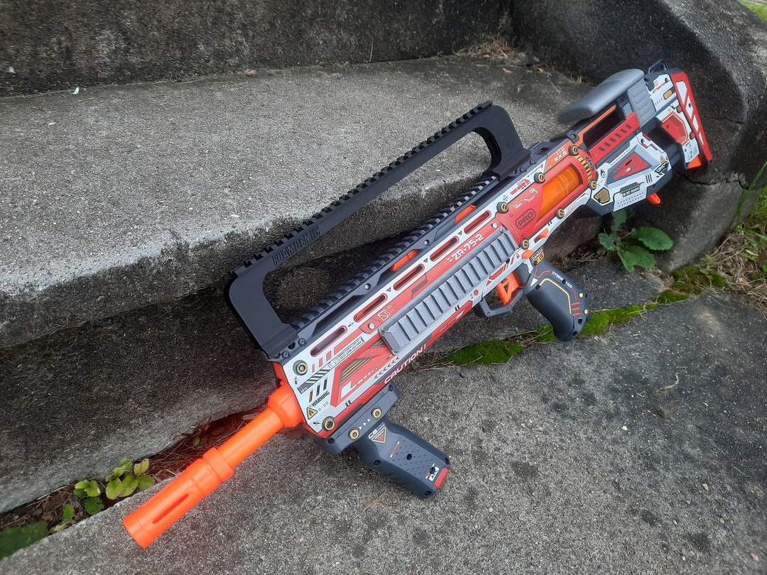 Zuru Longshot FAMAS Top Rail - Etsy Canada
