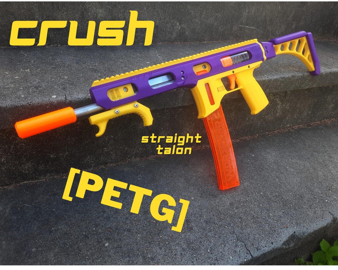 Crush Nerf Blaster Full Build [PETG] - Etsy