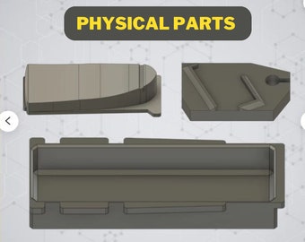 For Nerf Kronos Rival Blaster Toy Gun Mod Kit: K26 Spring, Aiming Sight ...
