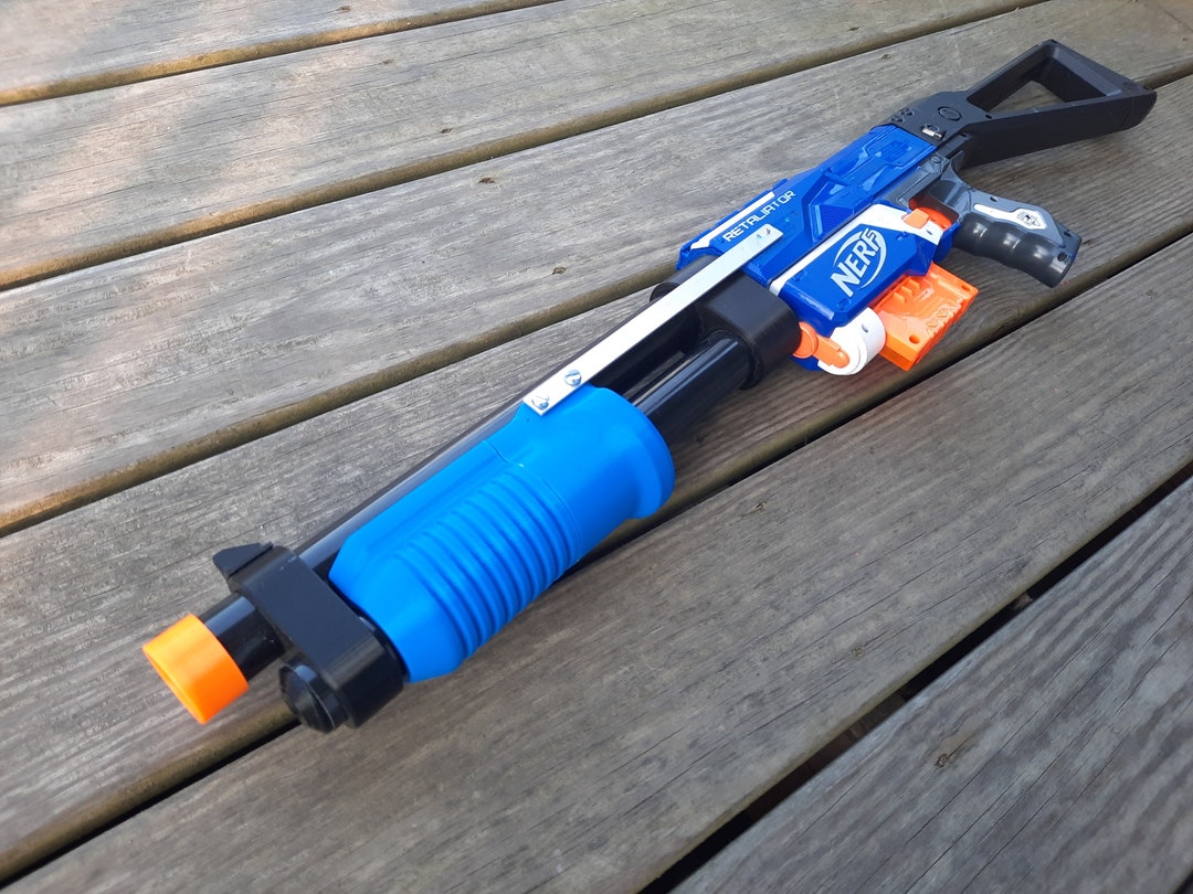 Nerf Retaliator Recon Benali Pump Grip by Eh - Etsy