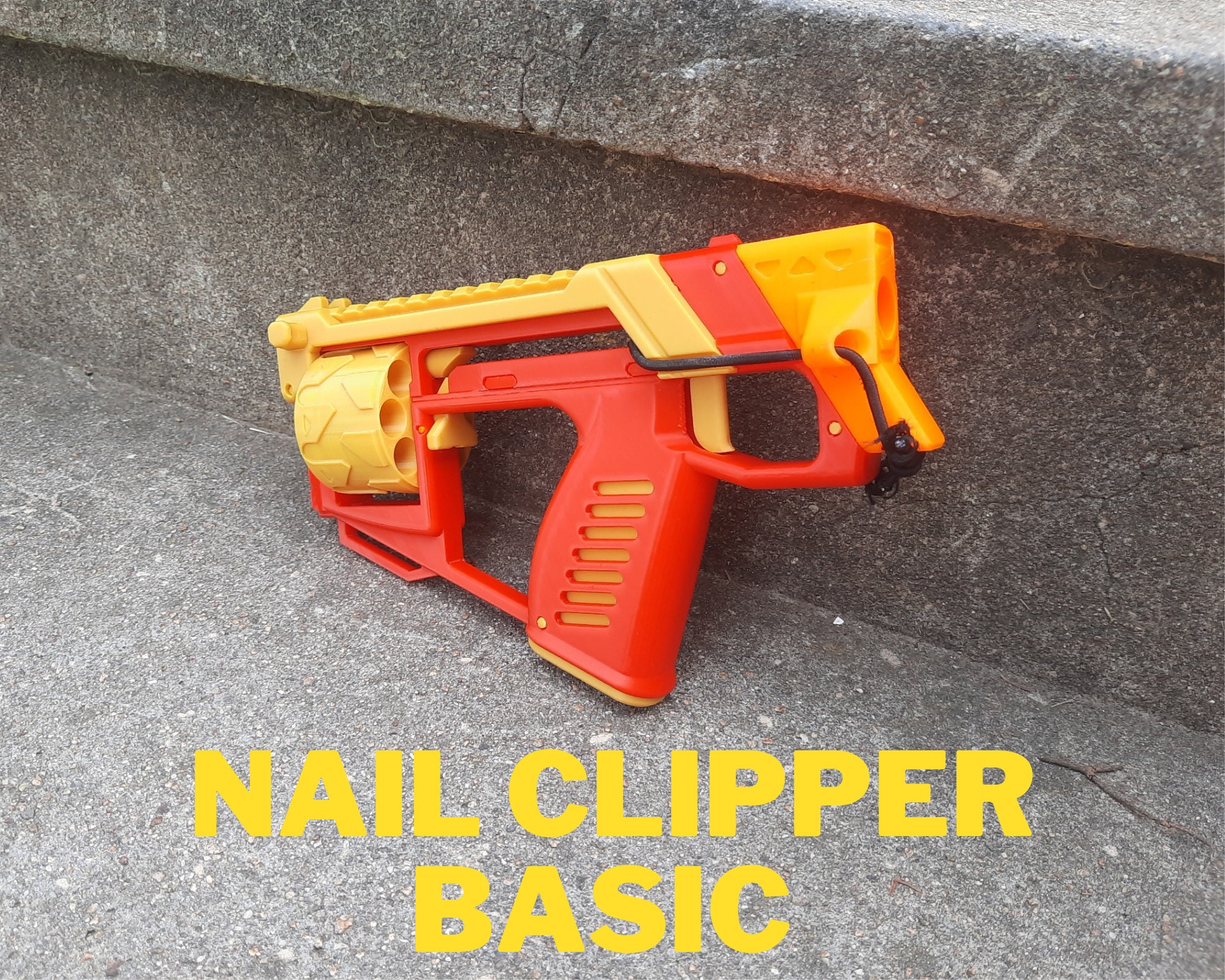 Nailclipper Basic Stringer Nerf Blaster - Etsy