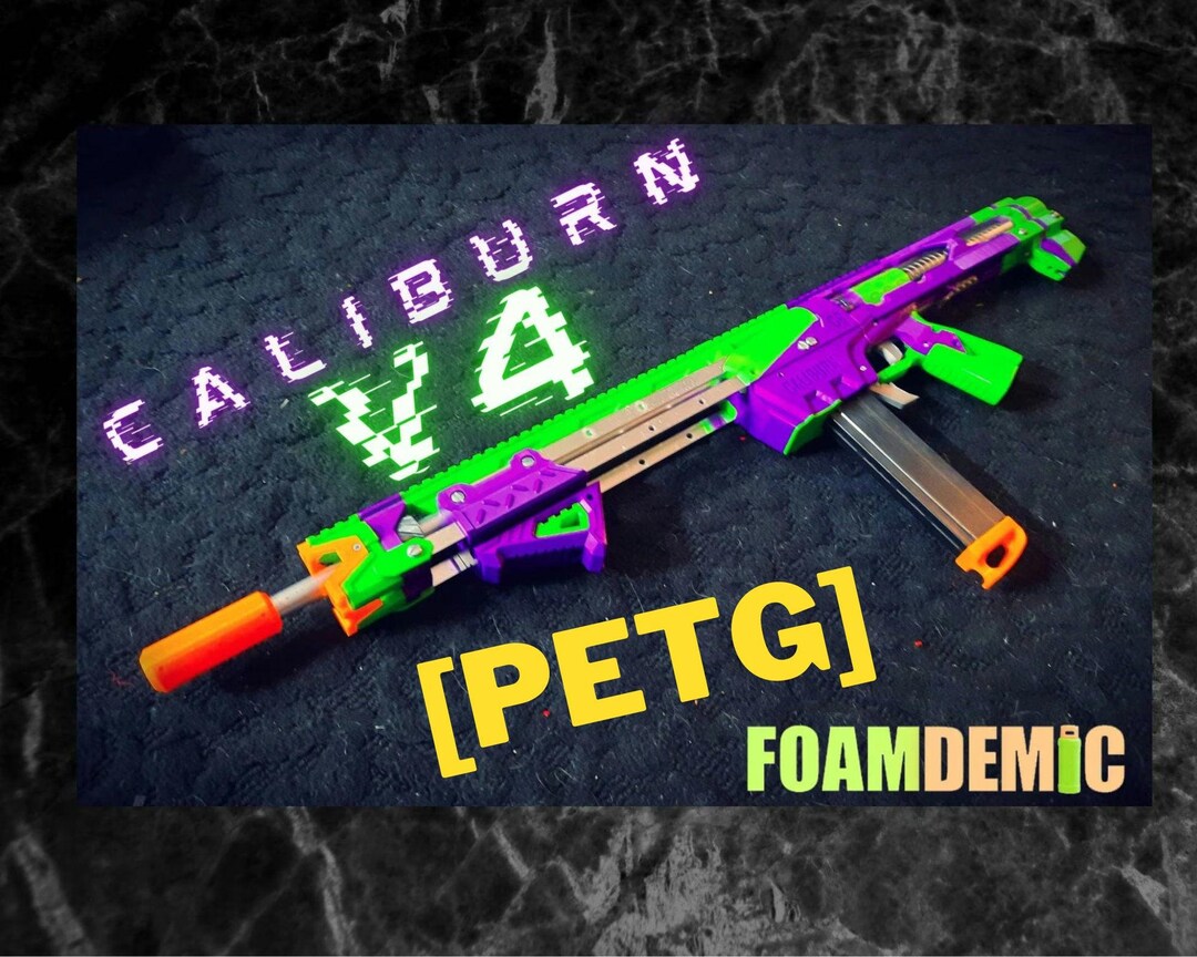 Caliburn V4 Full Build by Foamdemic Captain Slug [PETG] - Etsy