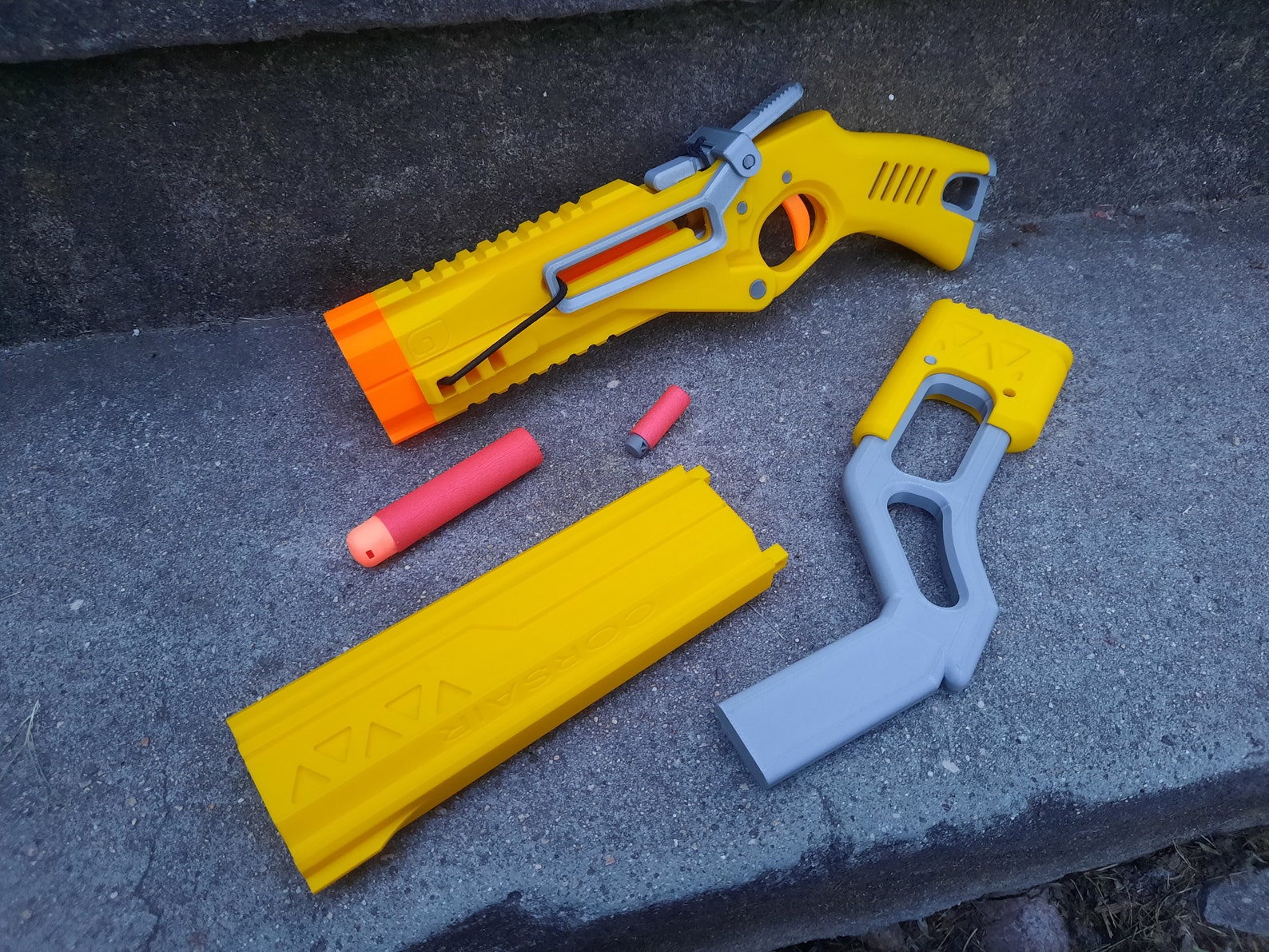 Corsair Carbine Stringer Nerf Mega Blaster (PETG) - Etsy
