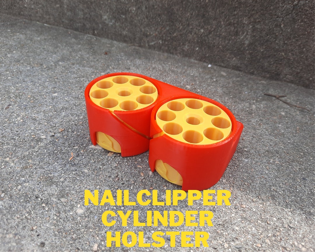 Nailclipper Carbine Stringer Nerf Blaster Cylinder Holster - Etsy