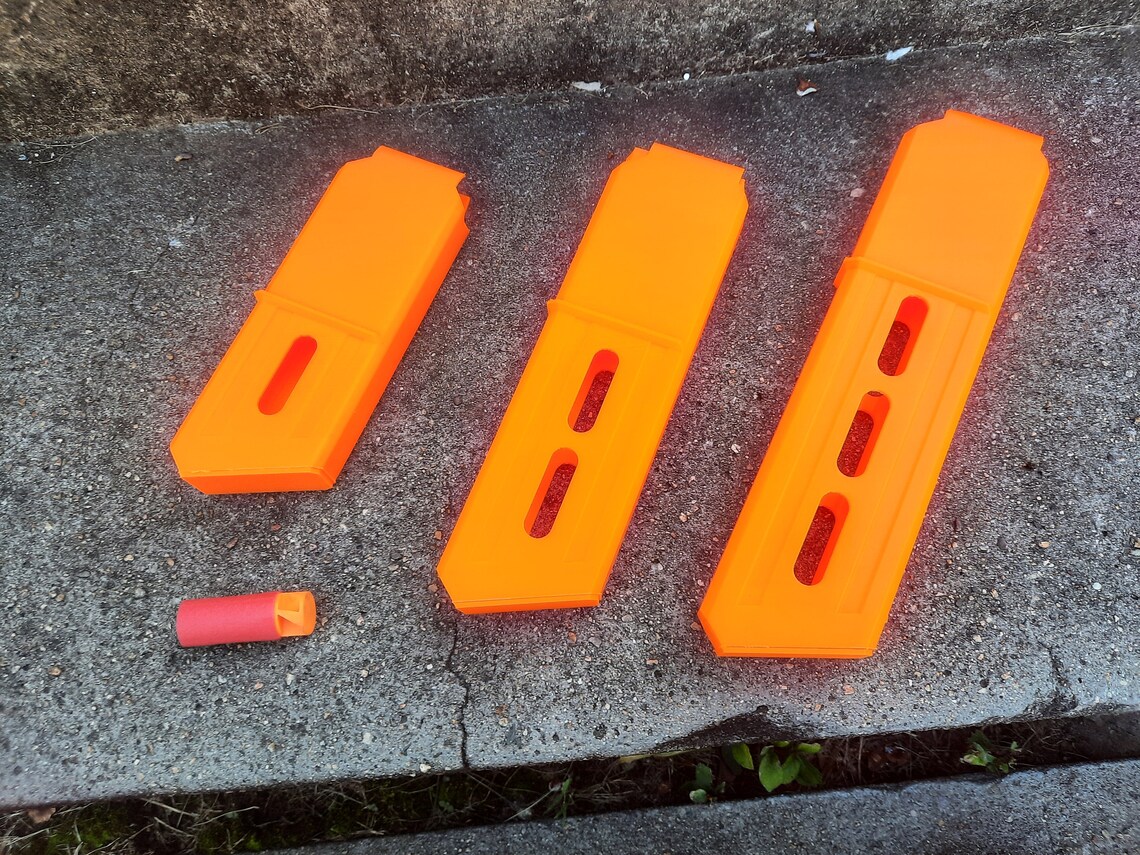 Nerf Mega Half Length Mags by Moose - Etsy