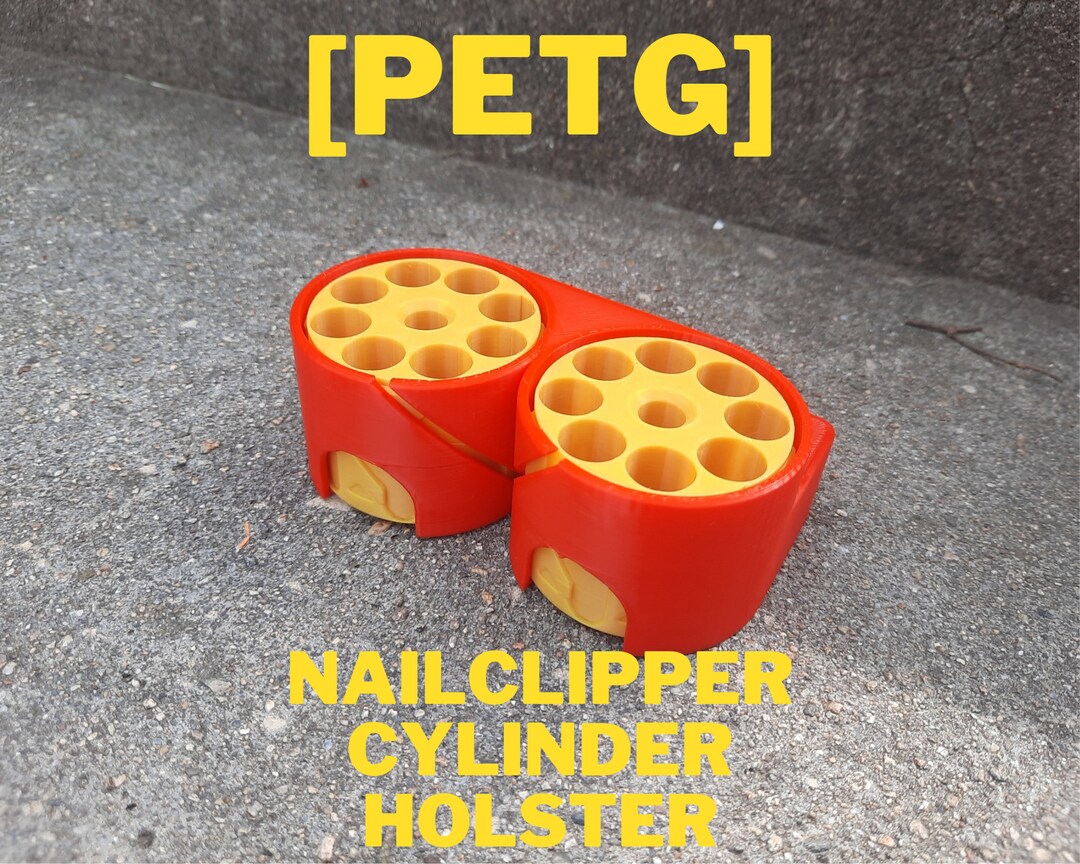 Nailclipper Carbine Stringer Nerf Blaster Cylinder Holster [petg] - Etsy