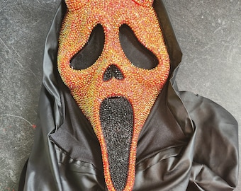 Bling Ghost Face Mask - Etsy