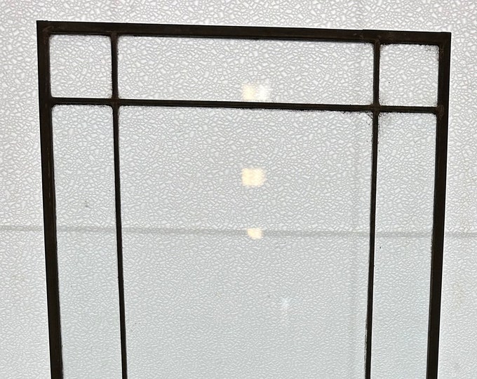 Clear Leaded Glass Window - Etsy