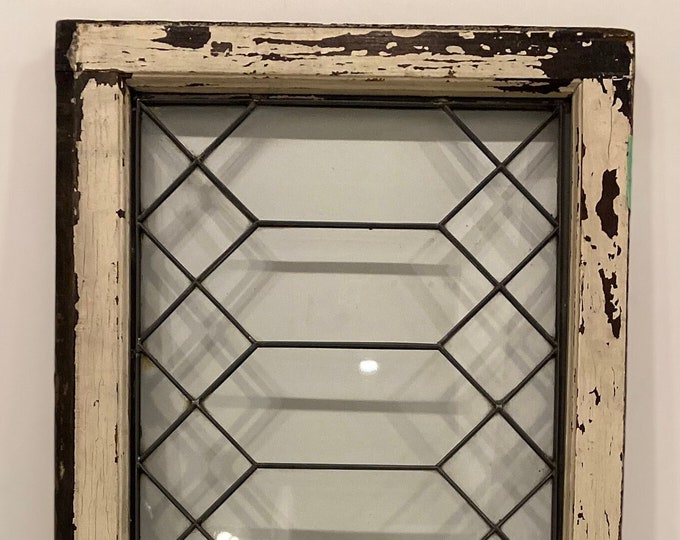 1890s Zinc Leaded Transom Window - Etsy