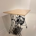 Singer Sewing Base Refinished With a Fine Wooden Table Top - Etsy