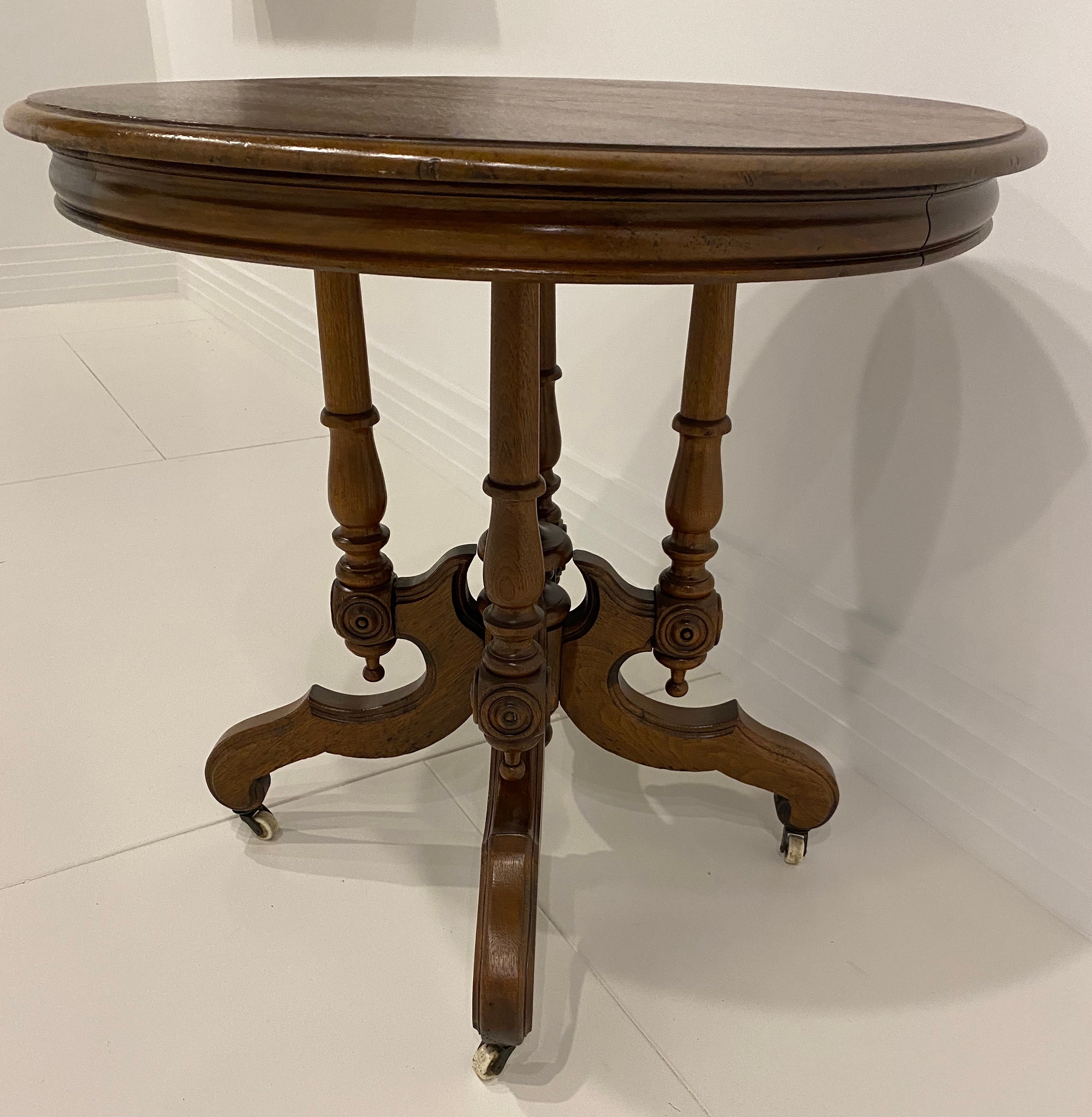 Victorian Parlor Table - Etsy