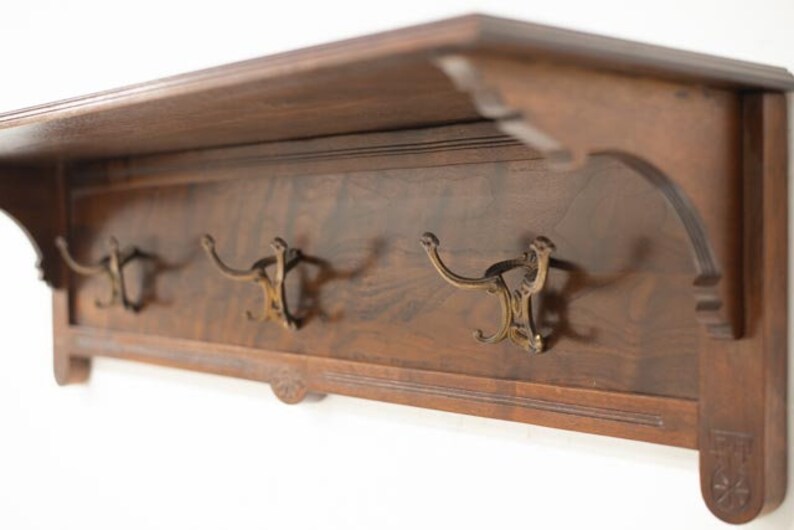 Custom Coat Rack and Shelf - Etsy