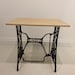 Singer Sewing Base Refinished With a Fine Wooden Table Top - Etsy