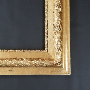 Antique Gold Leaf Picture Frame With a Contemporary Finish for a 16 3/8 ...