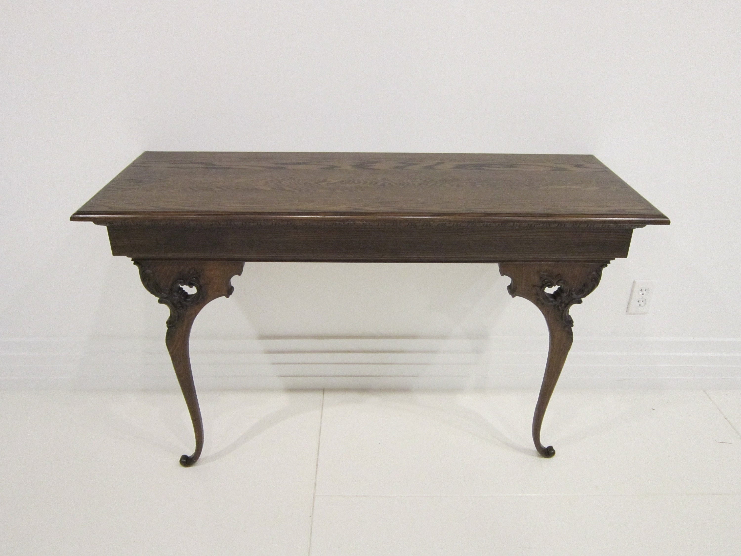 Rusty Wolfe Original Oak Hall Table - Etsy