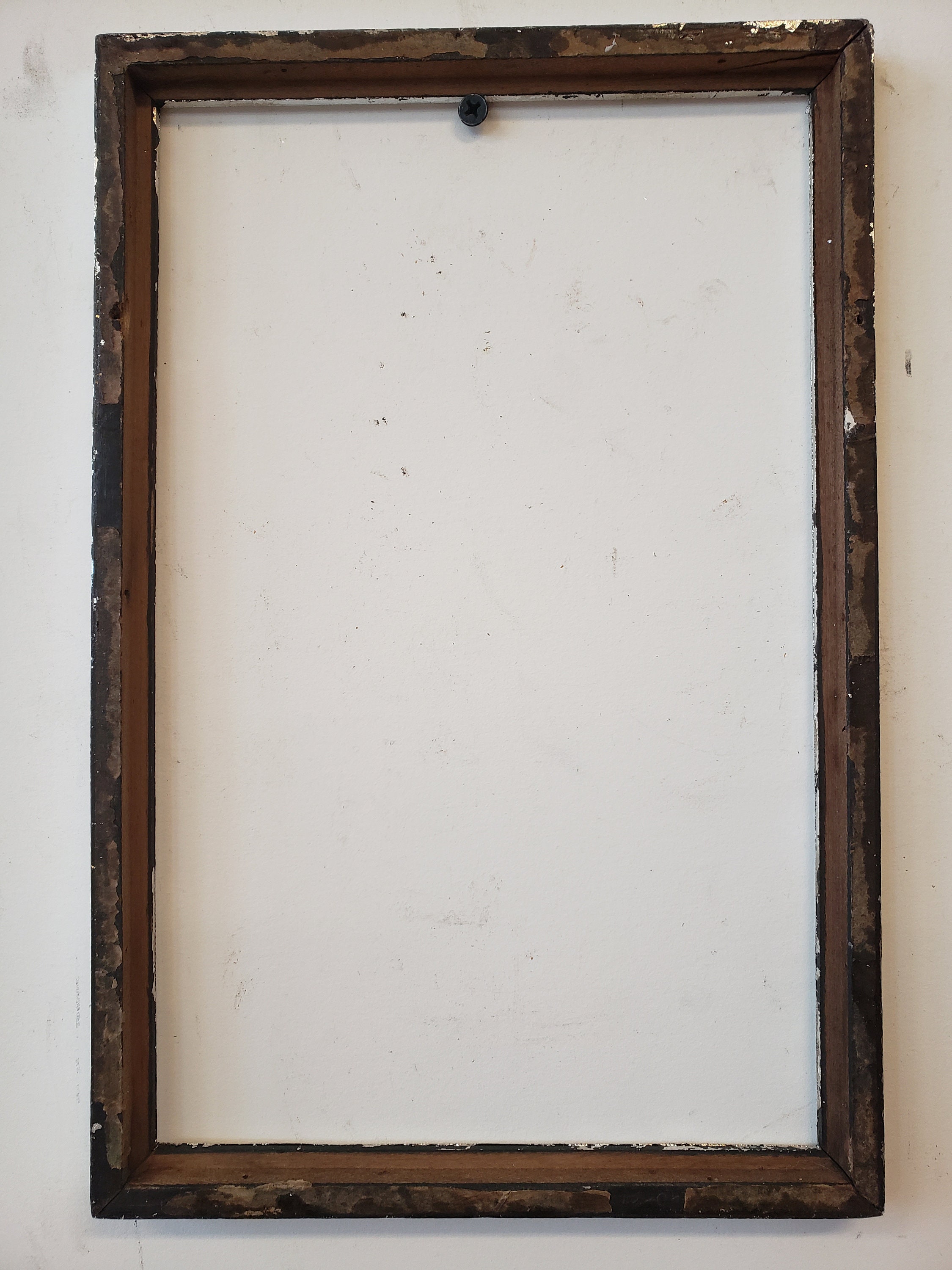 Antique Silver leaf picture frame for a 7 1/8 x 11 | Etsy