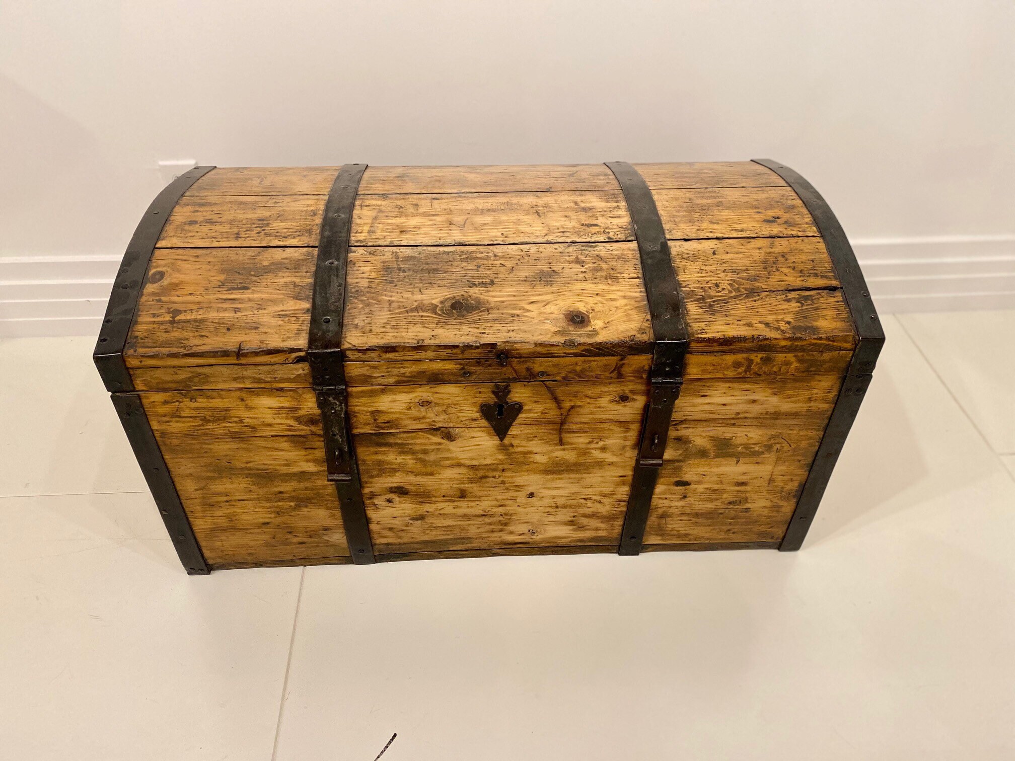 Primitive Dovetail German Immigrant Trunk - Etsy