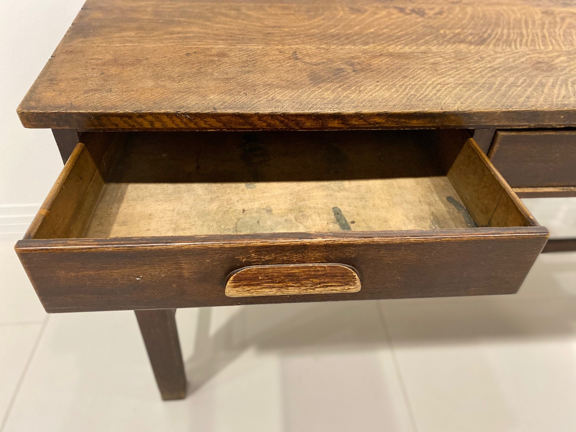 Large Railroad Desk From Milwaukee Terminal - Etsy