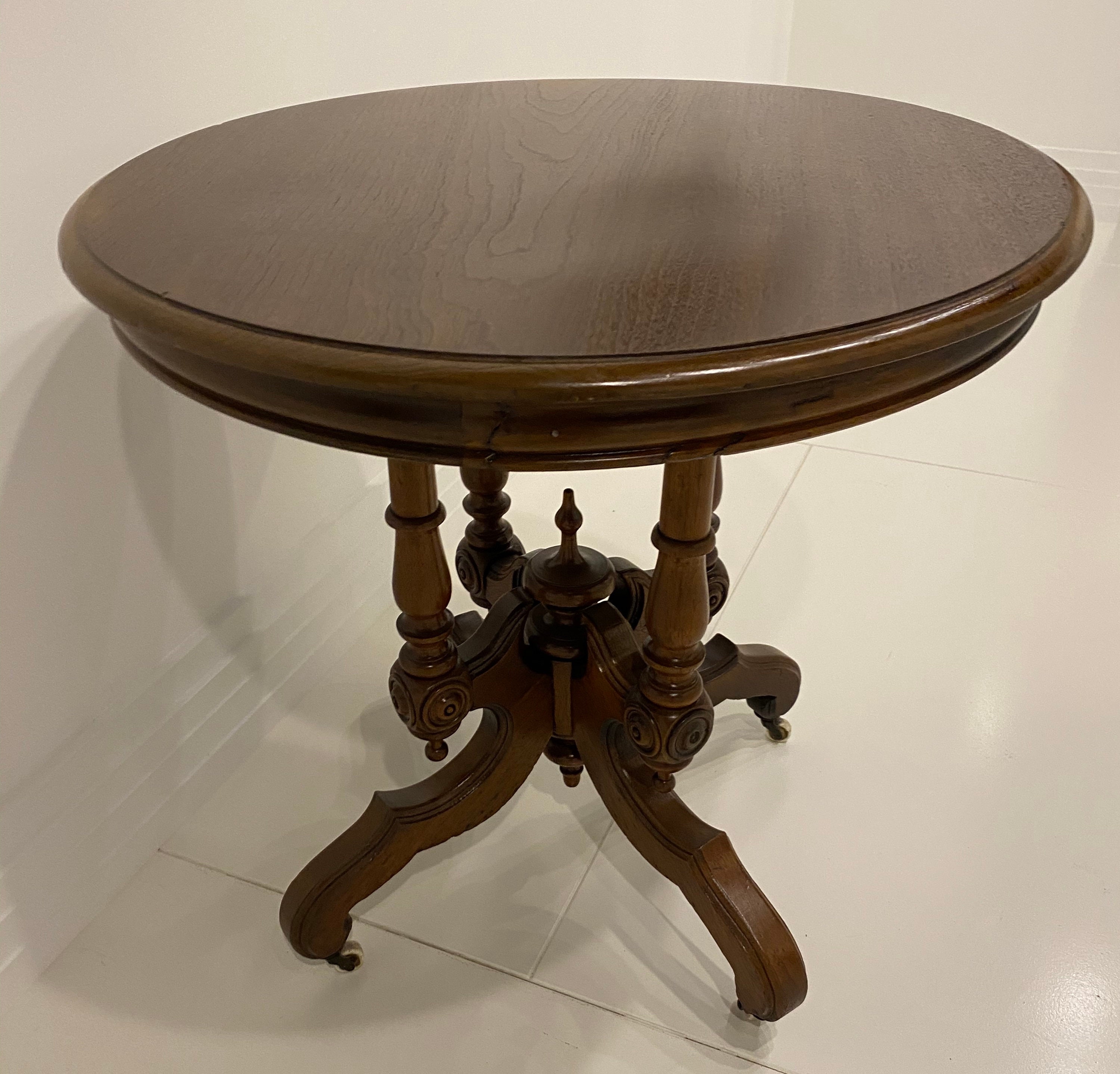 Victorian Parlor Table - Etsy