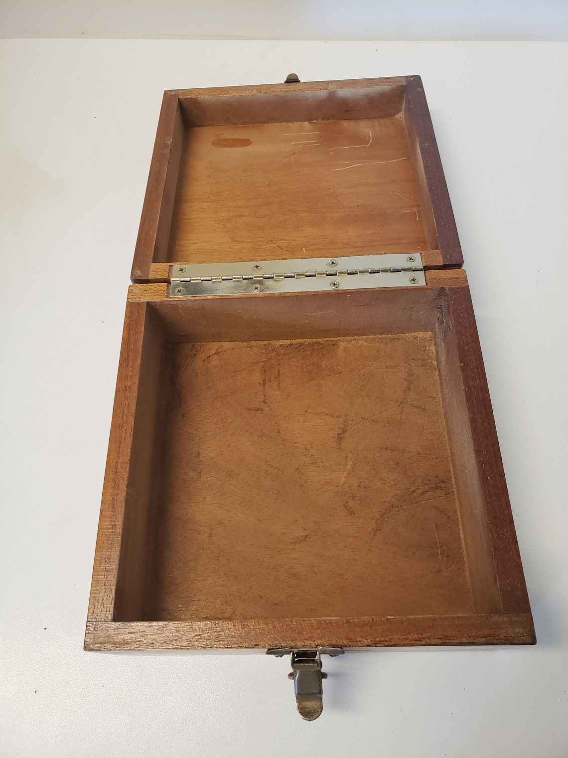 Antique Mahogany Box - Etsy