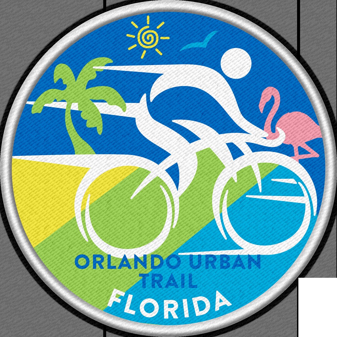 Orlando Urban Trail Commemorative Bike Trail Patch - Etsy