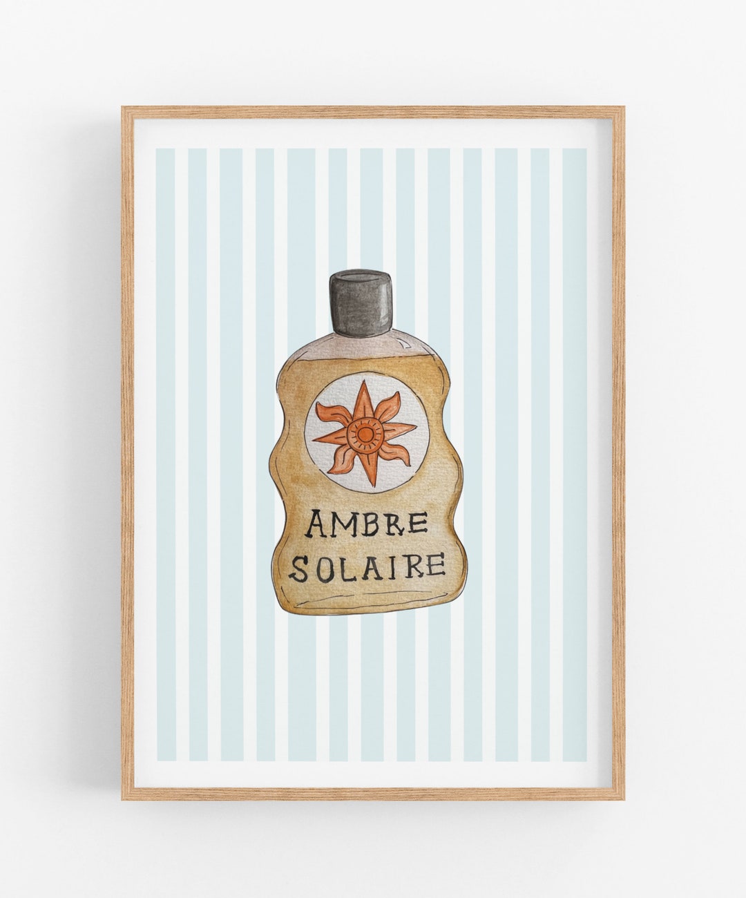 AMBRE SOLAIRE - Fine Art Print - Etsy