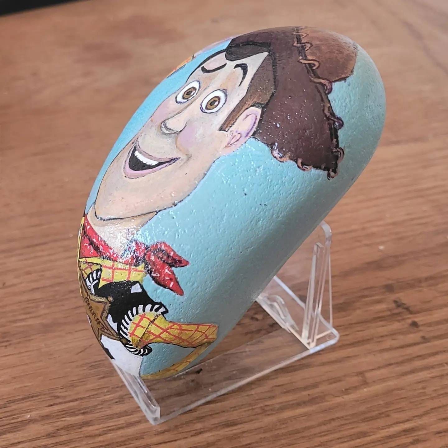 Woody From Toy Story Hand Painted Rock - Etsy