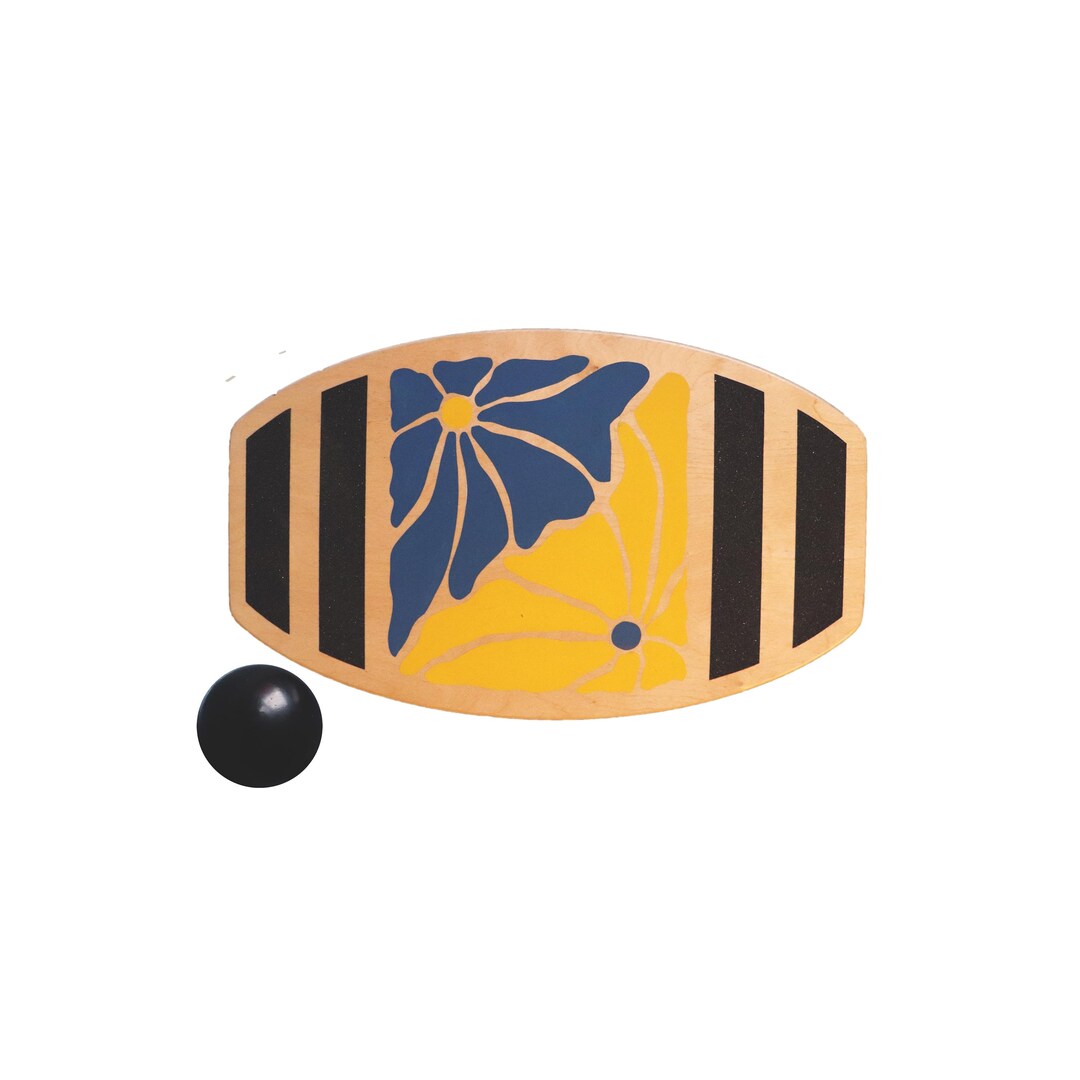 Wooden Sphero Board, 360 Degree, Hand Paint Illustration Art Board ...