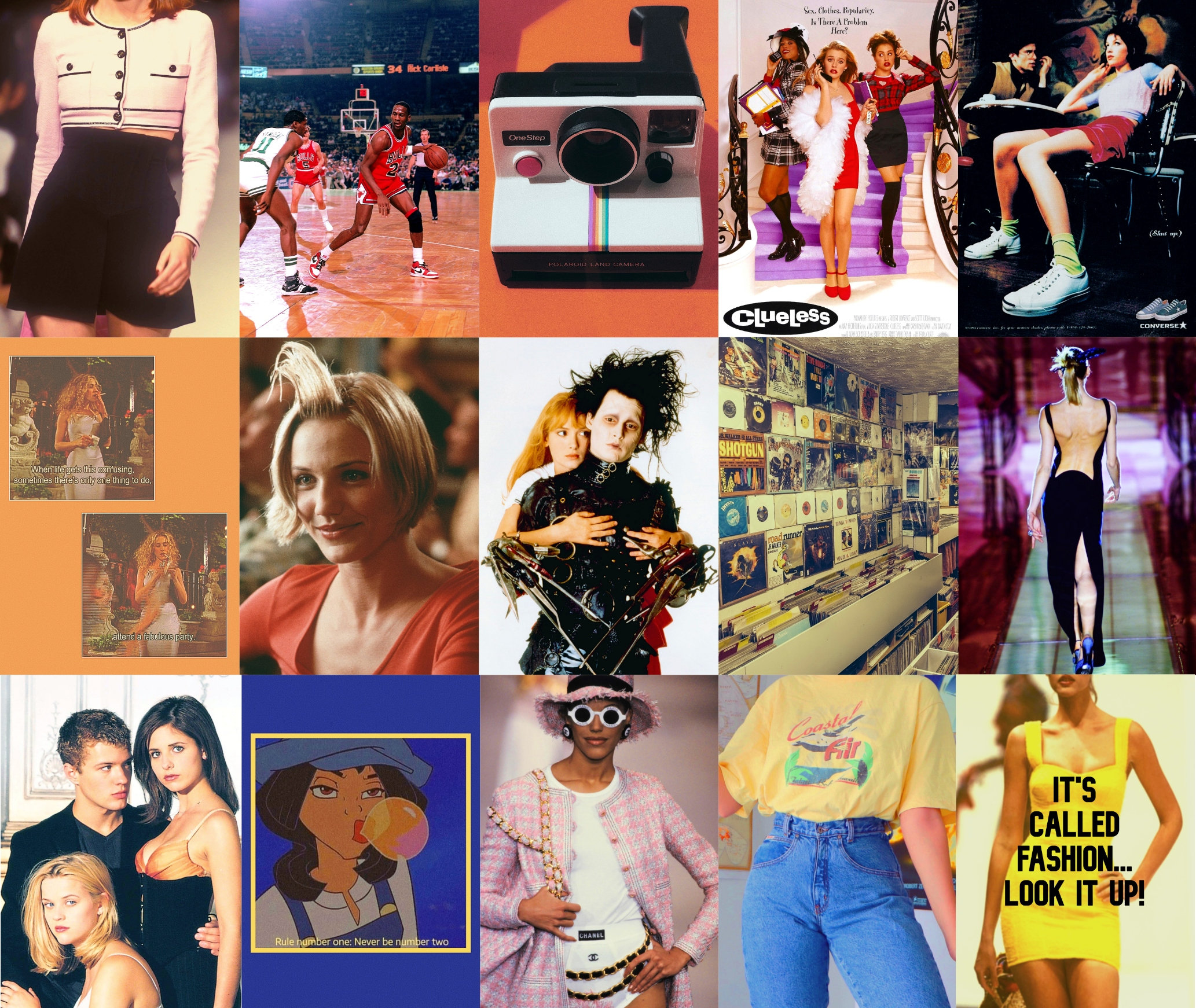 90s Aesthetic Wall Collage Kit: DIGITALES Set mit 70 Plakaten, 90er Jahre inspiriert, perfekt ...