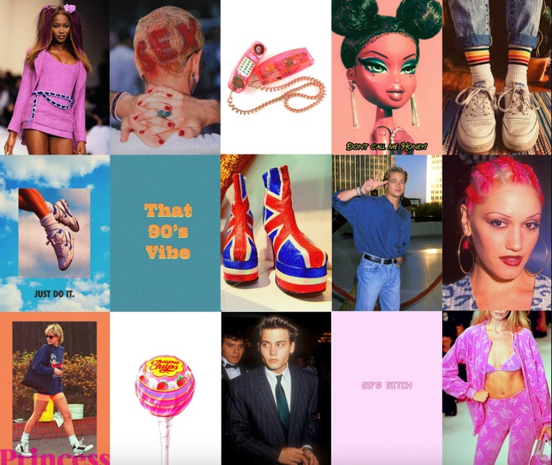 90s and Y2k/2000s Posters Bundle Set of 140 Digital Posters/prints to ...