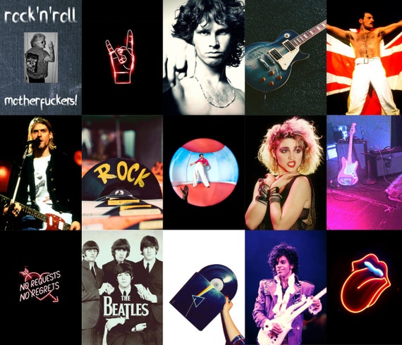 Rock N Roll Collage
