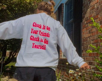 Check on Your Friends - Etsy